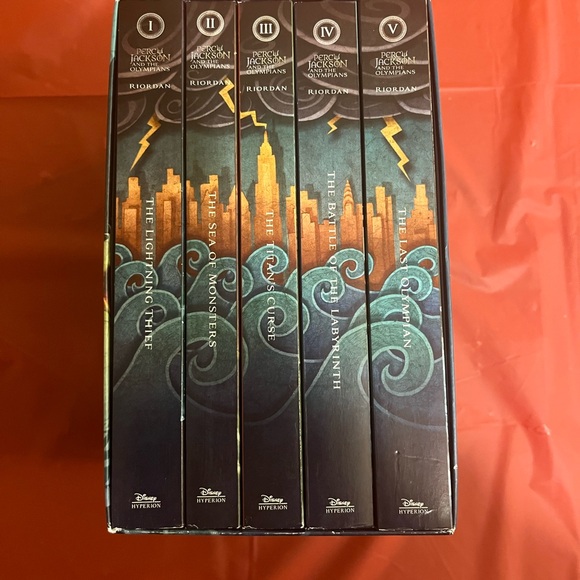 rick riordan | Other | Percy Jackson Hardcover Box Set | Poshmark